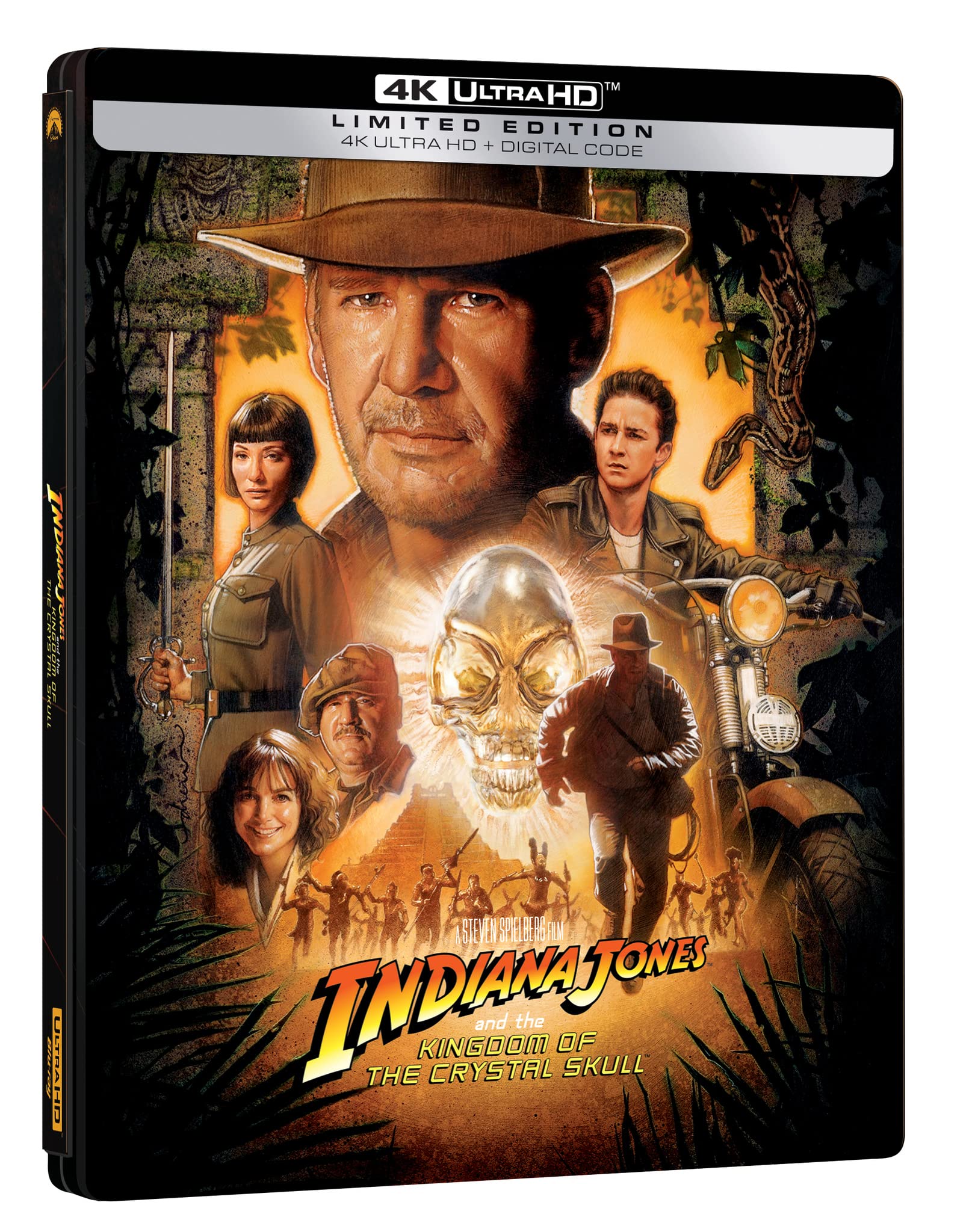 Indiana Jones and the Crystal Skull Limited Edition Steelbook