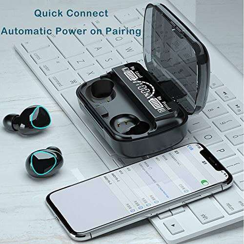 FK Trading Wireless Earbuds Bluetooth 5.1 Earphones for Nokia C100 in Ear Headphones True Stereo Sports Waterproof/Sweatproof Headsets with Microphone