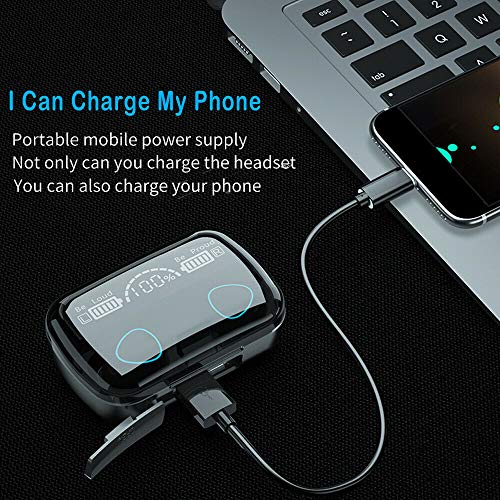 FK Trading Wireless Earbuds Bluetooth 5.1 Earphones for Nokia C100 in Ear Headphones True Stereo Sports Waterproof/Sweatproof Headsets with Microphone