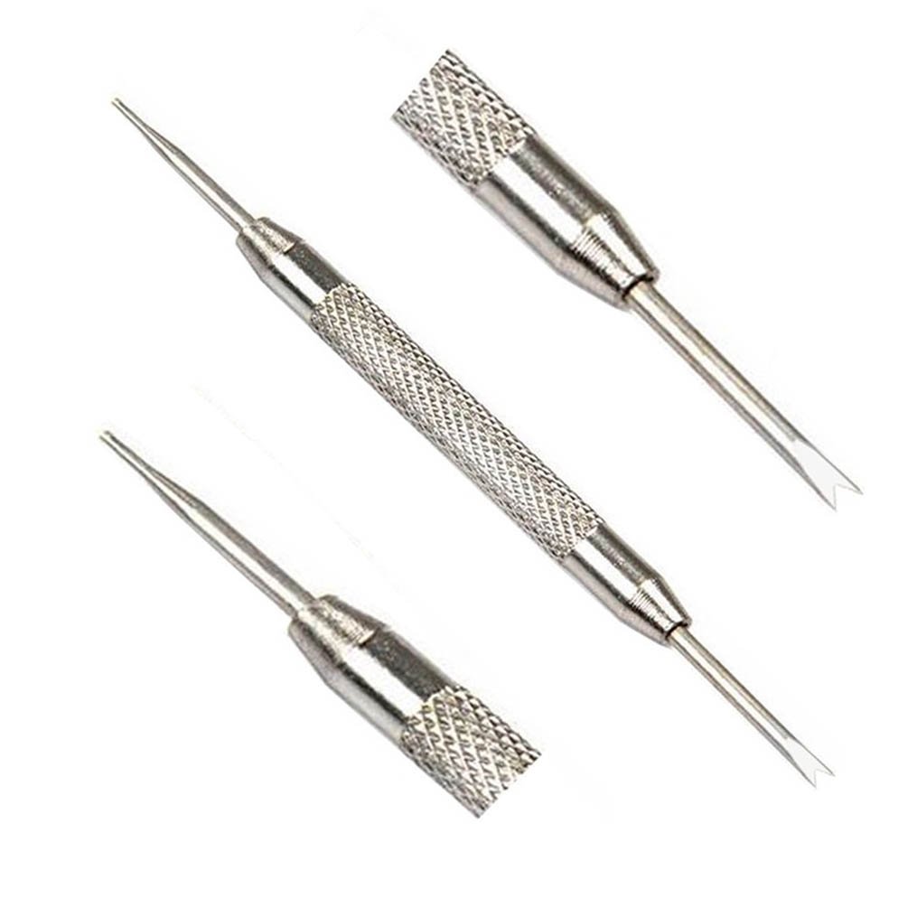 OTOPO 20mm Quick Release Spring Bars Watch pins & Galaxy Watch 4/4 Classic/Active 2 44mm 40mm Pins, 20mm Stainless Steel Watch Pins 4PCS Diameter 1.5mm + Spring Bar Tool (20mm)