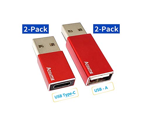 Data Blocker. USB A & USB C Data Blocker for Any USB C Mobile Phone Quick Charge (4-Pack), Protect Against Juice Jacking, Refuse Hacking, Only Provide Safe Charging.