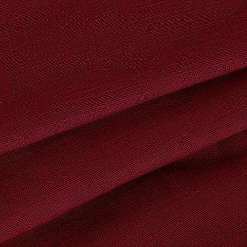 JDHUFEI Womens Casual Button Down Shirts 2023 Fall Linen Plus Size Tops Long Sleeve Business Blouse Flannel Plaid Jackets