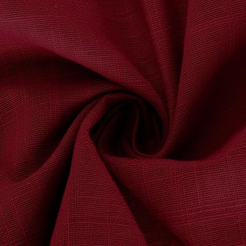 JDHUFEI Womens Casual Button Down Shirts 2023 Fall Linen Plus Size Tops Long Sleeve Business Blouse Flannel Plaid Jackets
