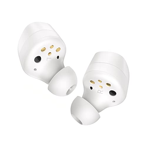 Sennheiser Momentum True Wireless 3 Earbuds -Bluetooth in-Ear Headphones for Music & Calls with Adaptive Noise Cancellation, IPX4, Qi Charging, 28-Hour Battery Life, White 509181 (Renewed)