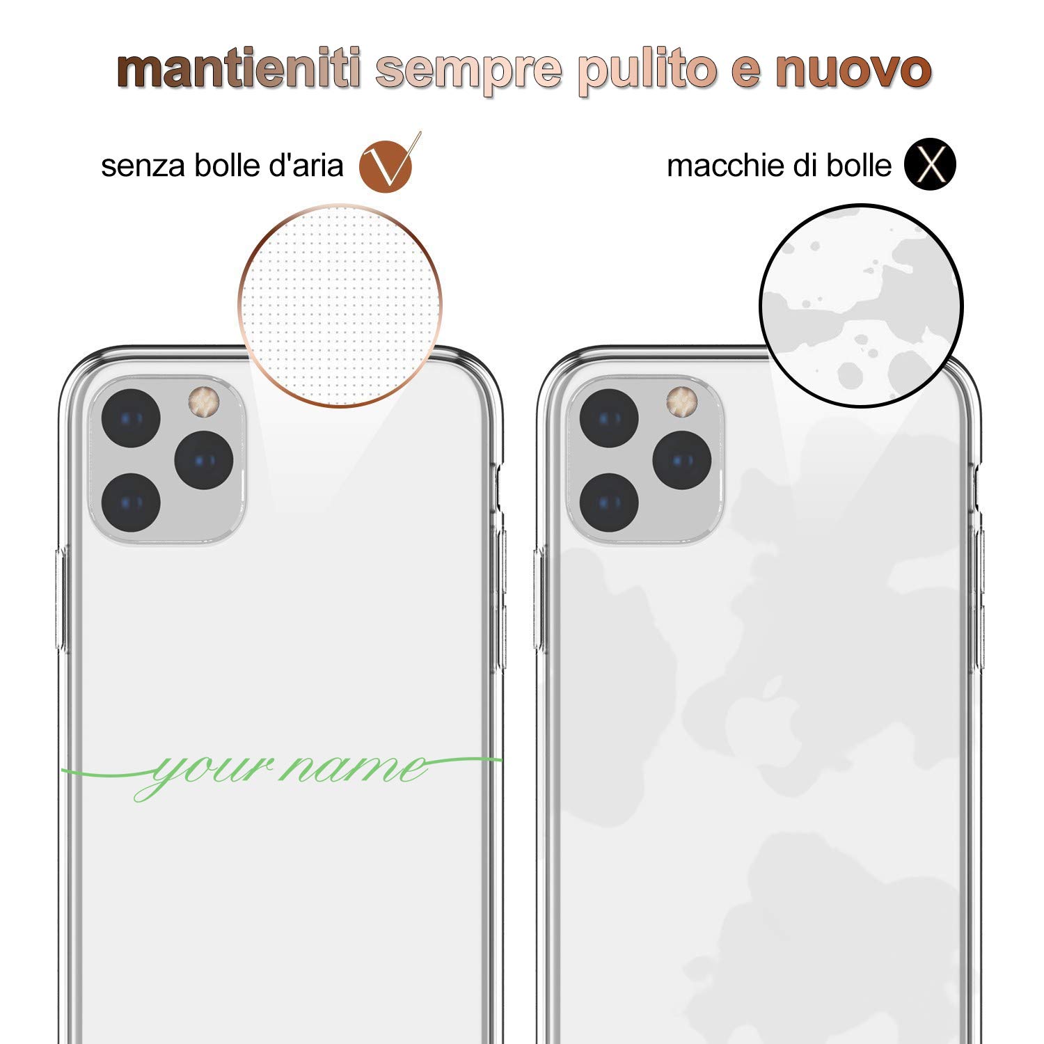 Suhctup Custom Cover for Huawei P30 PRO TPU Case with Heart Text Customizable Gift Case Ultra Thin Soft Clear Silicone Fashion Shockproof Case (Green)