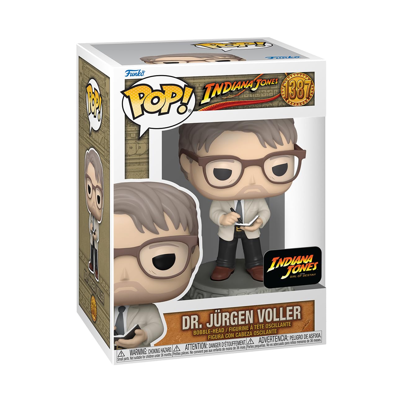 Funko Pop! Movies: Indiana Jones and The Dial of Destiny - Dr. Jürgen Voller