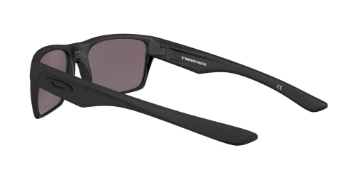 Oakley Men's OO9189 TwoFace Square Sunglasses, Steel/Prizm Grey, 60 mm