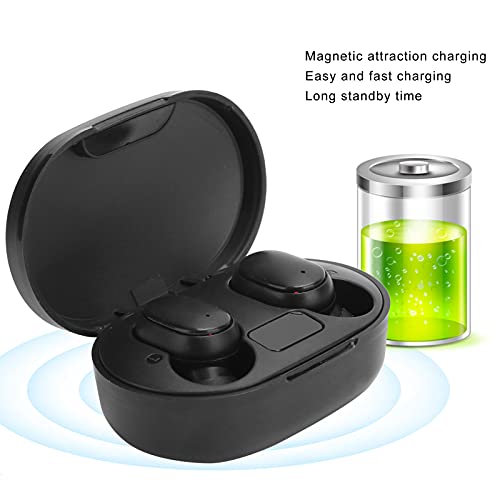 Hilitand Wireless Bluetooth Earbuds Headphone,E6S TWS Bluetooth V5.0 Stereo Sound Earphone,Magnetic Charging,Portable Sports Headphone,for Smart Phone/Running/Home/Office