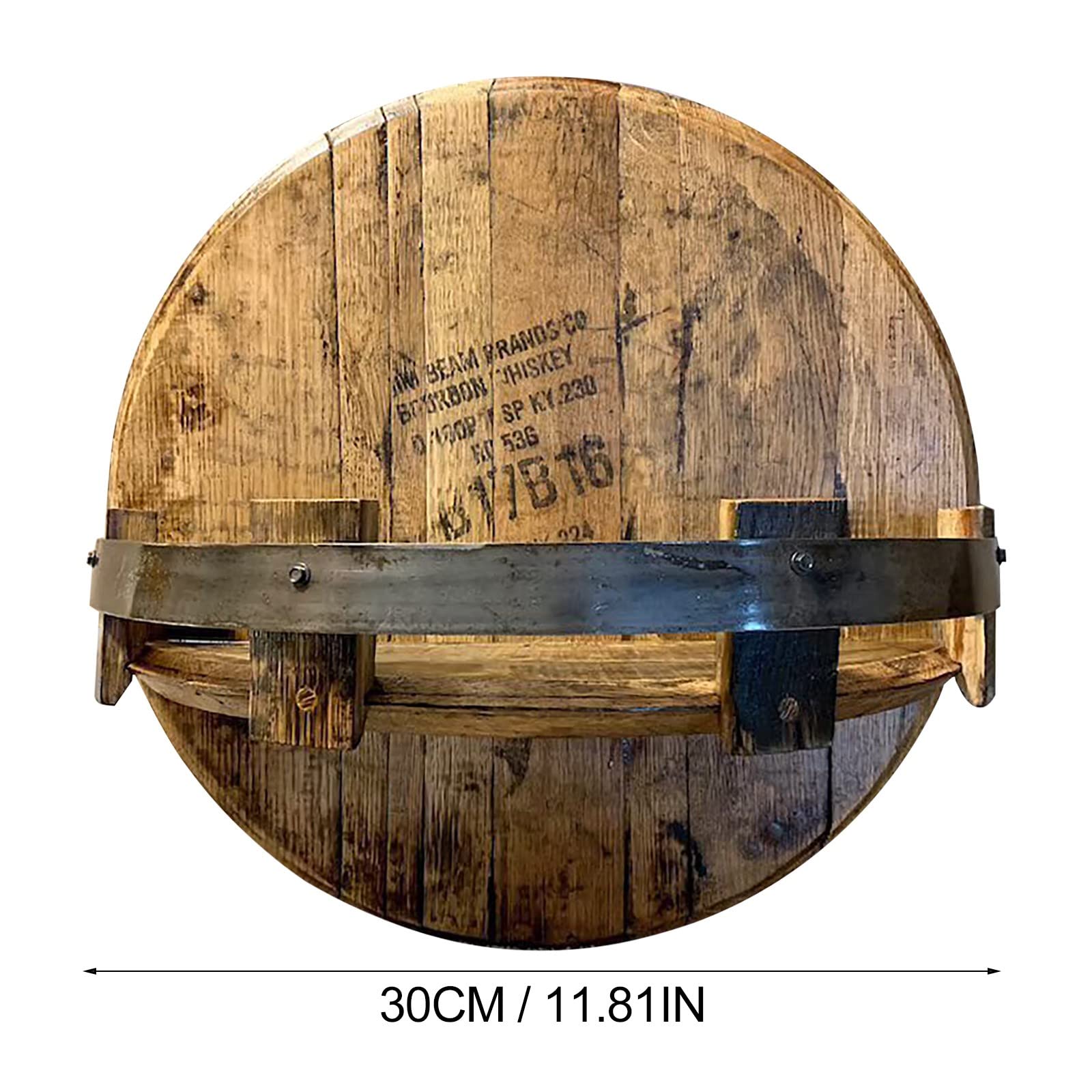 Wall Mount Wine Rack - Wood Wine Storage Racks - Storage Rack Home Decor Whiskey Wine Accessories Display Shelf for Home Kitchen Bar Cabinets (1PC)