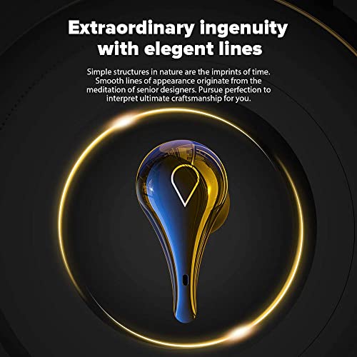 H3S Bluetooth 5.0 Wireless Earbuds IPX7 Waterproof TWS 9D HiFi Stereo Headphones in Ear Built in Mic Headset with 3500mAh Power Bank Mirror