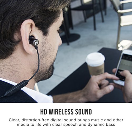 MEE audio EarBoost EB1 Bluetooth Wireless Adaptive Audio Enhancement Earphones