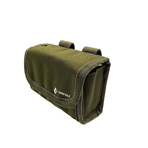 Hunting 10 Round Tactical Molle Cartridge Shell Holder Ammo Bag (Green)