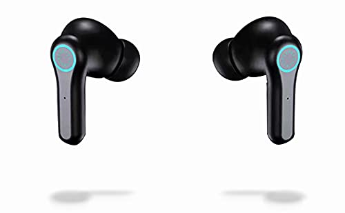 Azpen NVEE Pro Upgraded True Wireless with Enhanced Sound Quality and Deeper Bass, Sweat Proof and Waterproof with Active Noise Cancelation and Super Clear Call Quality