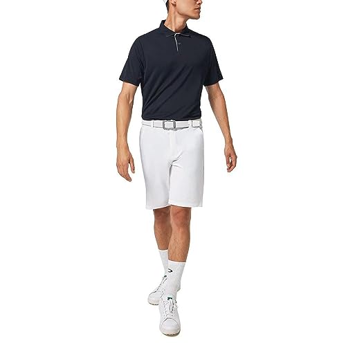Oakley Mens Divisional Uv Ii Polo Shirt, Blackout, Large US