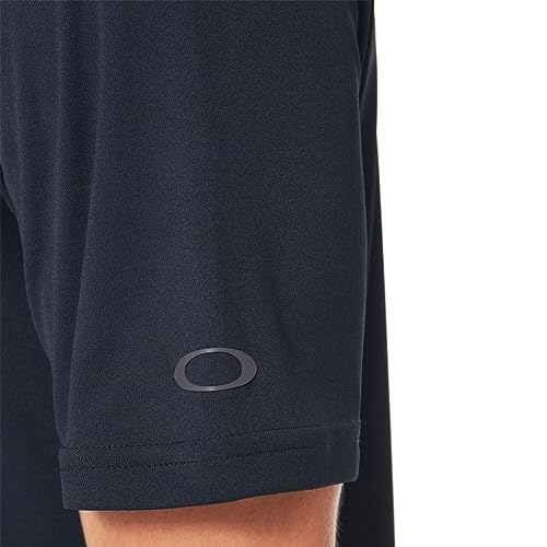 Oakley Mens Divisional Uv Ii Polo Shirt, Blackout, Large US