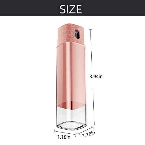 2 PCS Phone Screen Cleaner Eye Glasses Lens Cleaner Touchscreen Mist Cleaner, for All Phones, Laptop and Tablet Screens,Two in One Spray and Microfiber Cloth（No Liquid）