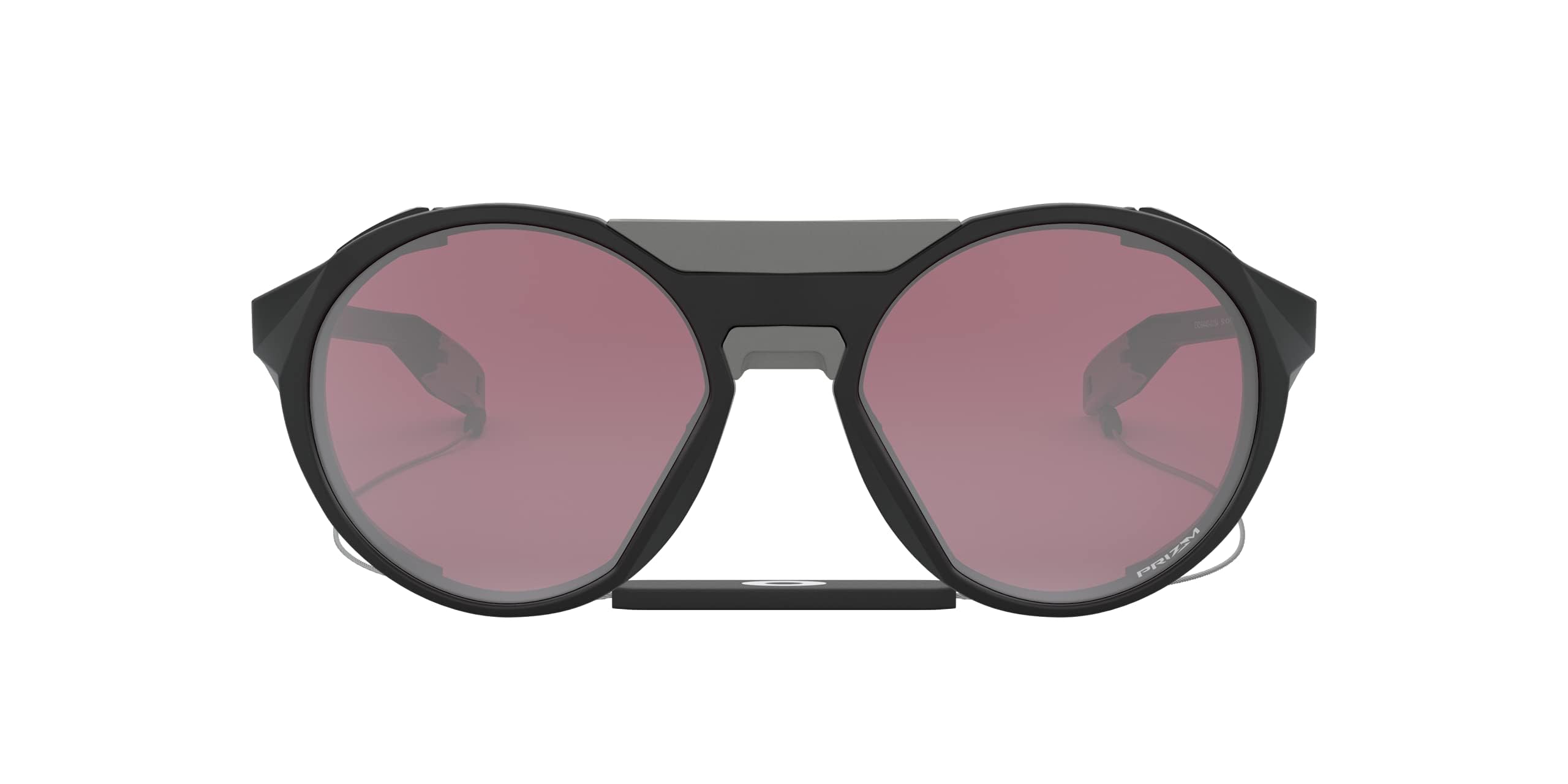 Oakley OO9440 CLIFDEN Round Sunglasses, Black/Prizm Snow Black Iridium, 56 mm
