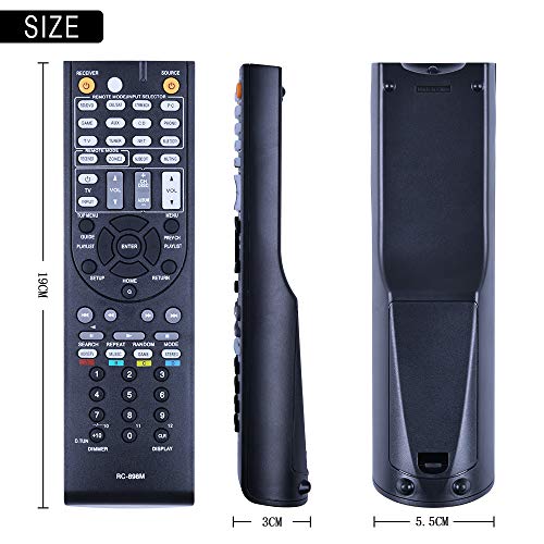 The New RC-898M RC898M ONKYO AV Receiver Replaces The New Remote Controller. Suitable for TX-NR747 TX-NR545 TX-NR646 TXNR747 TXNR545 TXNR646