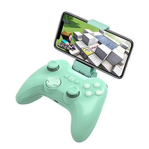 PXN 6603 MFi Controller Wireless Game Controller Portable Joystick Vibration Handle Gamepad for IPhone/IPad/IPod Touch/Apple TV (Green)