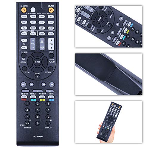 The New RC-898M RC898M ONKYO AV Receiver Replaces The New Remote Controller. Suitable for TX-NR747 TX-NR545 TX-NR646 TXNR747 TXNR545 TXNR646