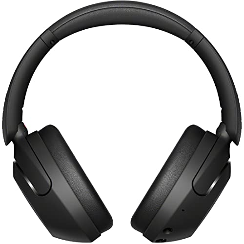 Sony WH-XB910N Wireless Over-Ear Noise Cancelling Headphones - Black Bundle with Tech Smart USA Audio Entertainment Essentials Bundle + 1 YR CPS Enhanced Protection Pack