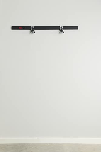 Rubbermaid FastTrack Garage Storage Bike Storage Kit, 3 Piece, All in One Rail Hook Kit Organizer, Heavy Duty Organization for Home/Garage/Wall/Shed