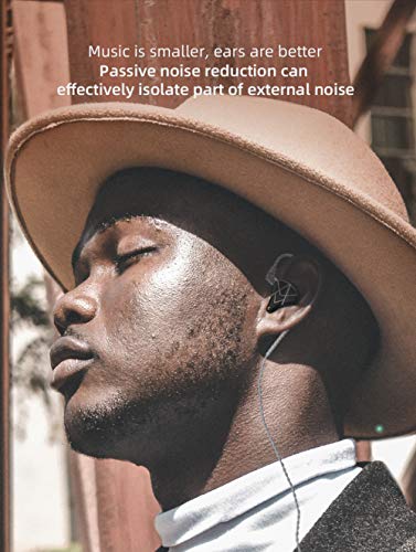 KZ ASX in-Ear Monitors, 10 Balanced Armatures Units per Side Customized HiFi IEM Wired Earphones/Earbuds/Headphones with Detachable Cable 2Pin for Musician Audiophile (Without Mic, White)