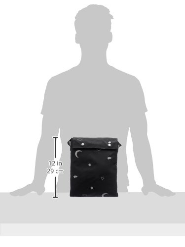 Amazon Basics Portable Window Blackout Curtain Shade with Suction Cups for Travel, Kids, and Baby Nursery - 50" x 78", Moon & Stars - 1-Pack