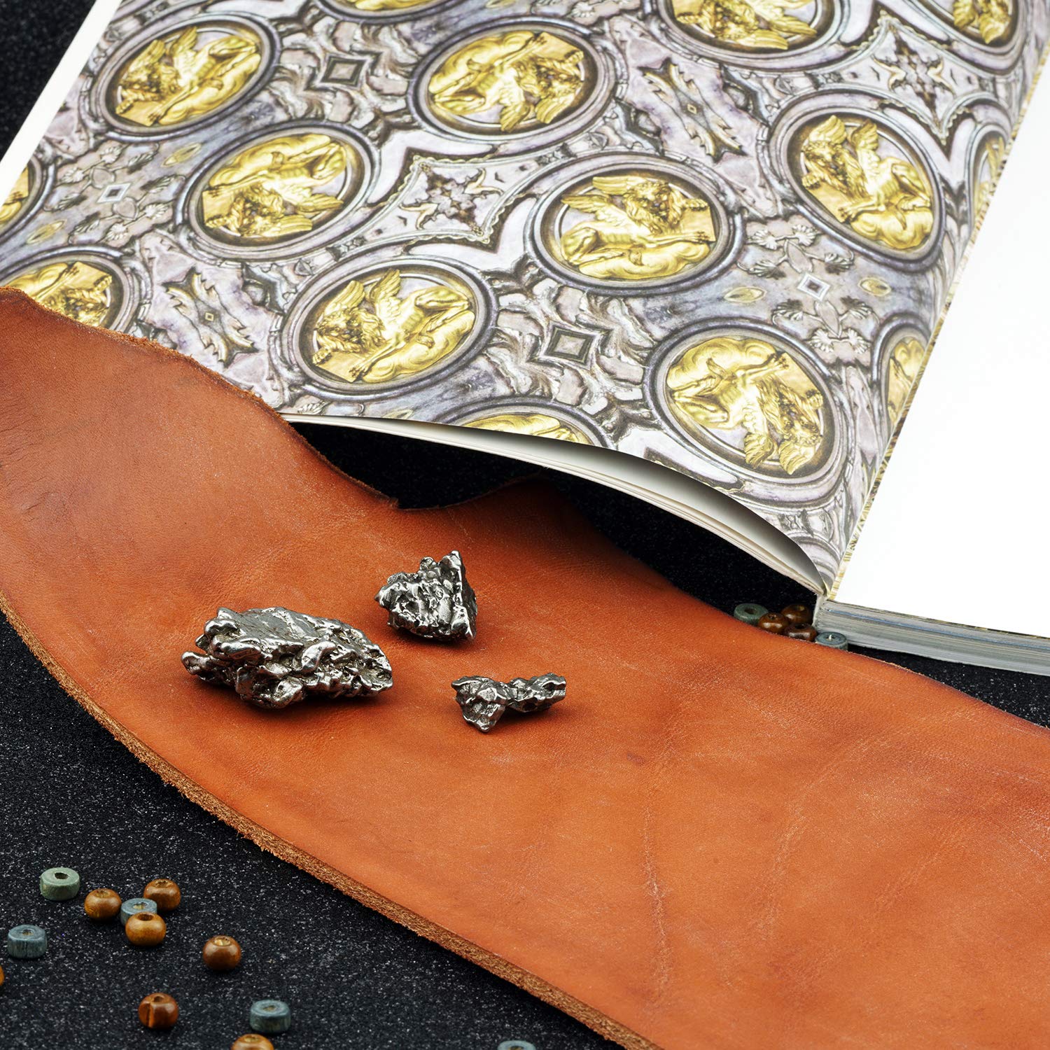 Large Massive 10-330 Grams Meteorite Specimen, Campo Del Cielo Meteorite with Gift Box, Moon Rock Sample, Astronomy Gifts for Space Fans, Great for Science Classrooms, Rocks Collection