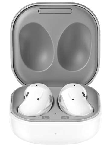 SAMSUNG SM-R180NZWAXAR Earset - Galaxy Buds Live, Mystic White Stereo True Wireless Bluetooth Earbud Binaural in Ear Noise Canceling (Certified Refurbished)
