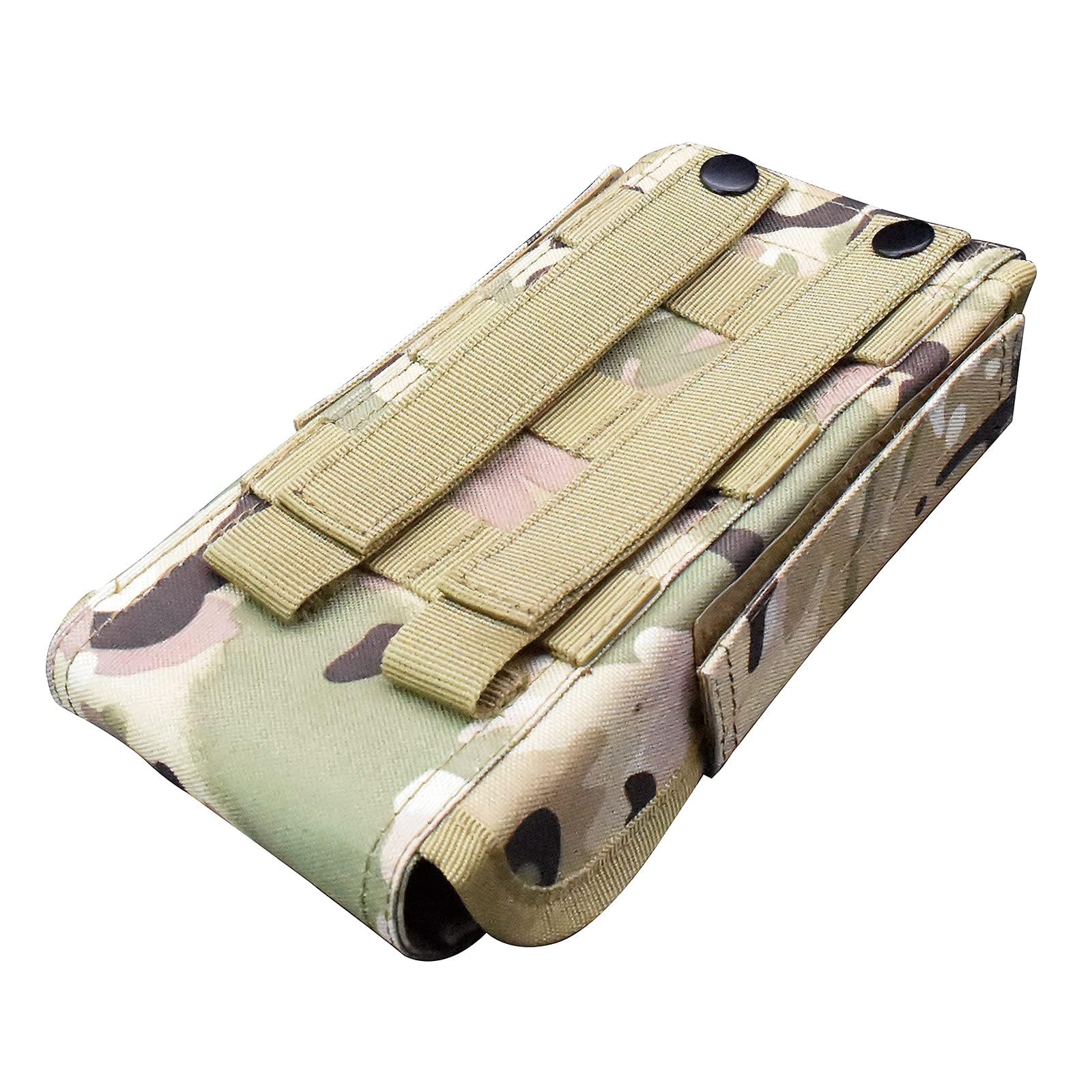 Binboll MOLLE Bullets Bag 16 Rounds Shotshell Nylon Accessory Bag for Belt Waistband Magazine Pouch (CP 25 Holes)