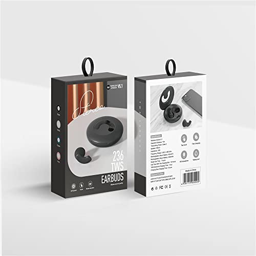 Wireless Earbuds, Stereo Sound Earphones Bluetooth 5.0 Earbuds Touch in-Ear 6Hours play Time with charging Case ,Mini Sports EarphonesEarphones with Mics Touch Control in-Ear Headset for Sports,Home