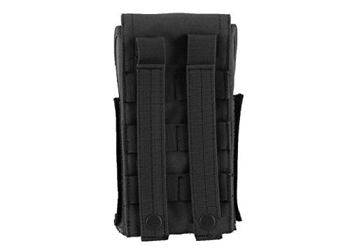 Ultimate Arms Gear Tactical Stealth Black Molle 25 Shot Shell Ammunition Ammo Reload Carrier Pouch For 12 Gauge Shotgun Rounds