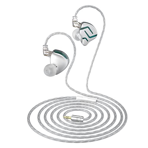 KZ ZES electrostatic Dynamic Hybrid Technology 3.5 mm Earphones Wired Earphones with Microphone IEM bass Earbuds in Ear Headset zes kz IEM (with mic)