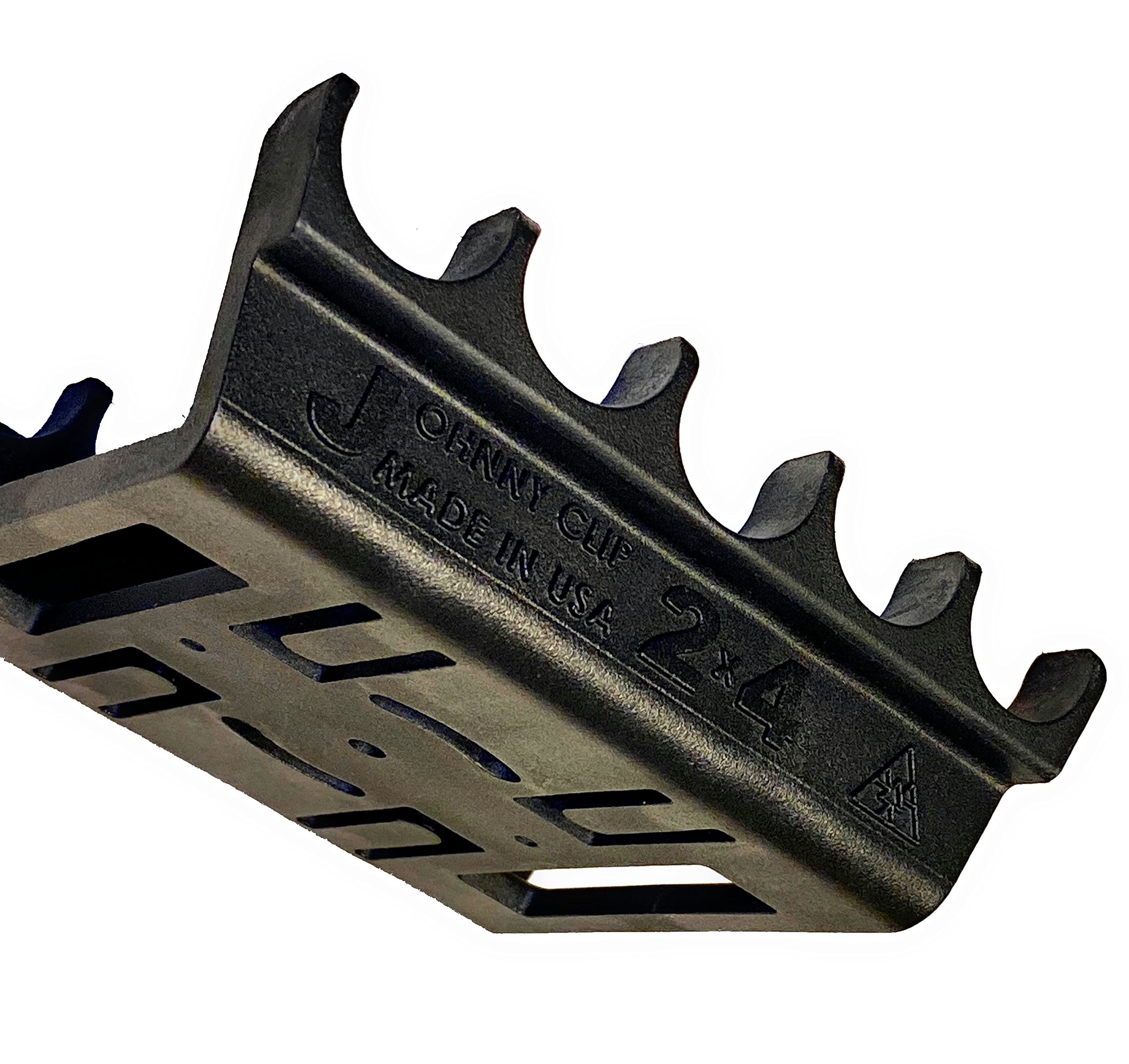 Johnny Clip 2x4-12 Gauge Caddy-Quad Loader-Speed Loader for 3 Gun Practical Shotgun-12 Gauge ShotShell Carrier Holder