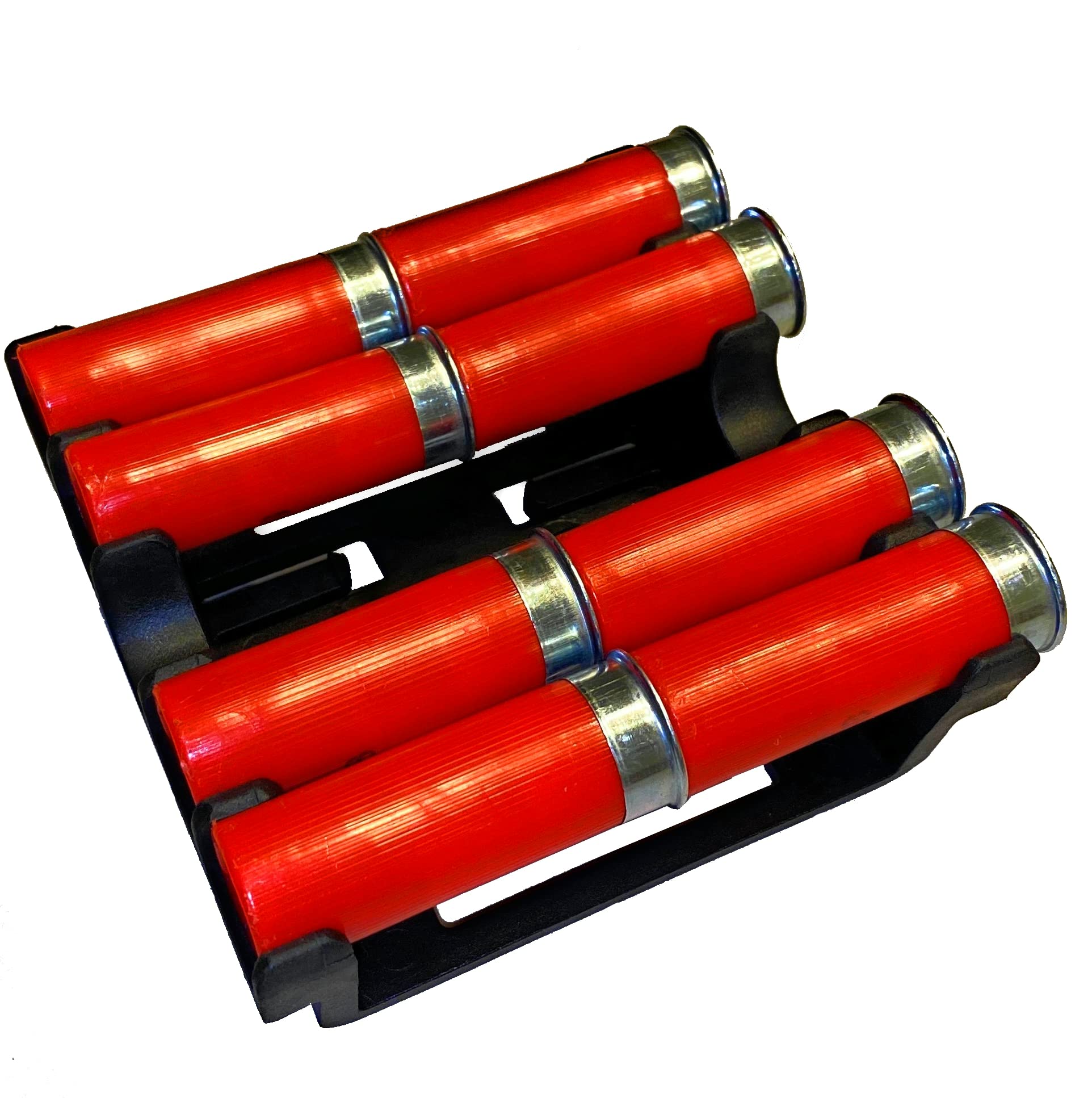 Johnny Clip 2x4-12 Gauge Caddy-Quad Loader-Speed Loader for 3 Gun Practical Shotgun-12 Gauge ShotShell Carrier Holder