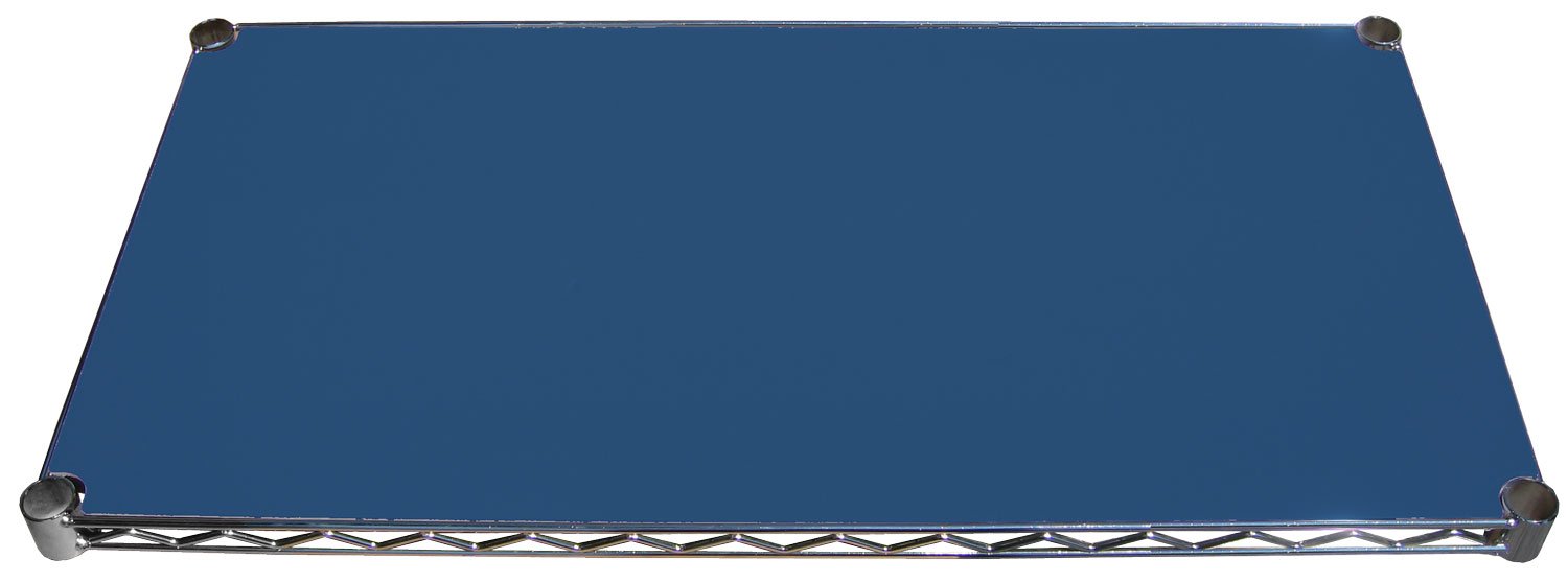 Omega 4 Pack of 18 Deep x 36" Wide Blue Shelf Liner