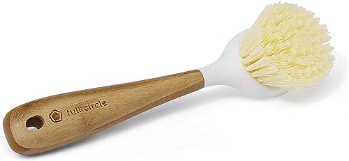 Full Circle Home Be Good Kitchen Dish Brush, White Color, 1 Each (Pack of 6)