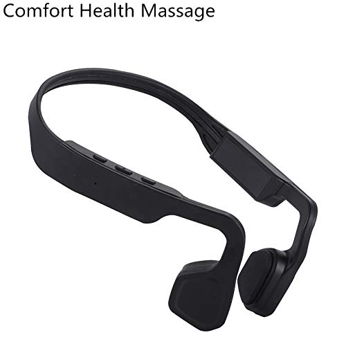 QT S Bone Conduction Headphones Bluetooth with Mic Titanium Lightweight Open-Ear Wireless Stereo Music IP65 Water & Sweat Resistant Answer Phone Call for Running Hiking Driving Bicycling Earphone