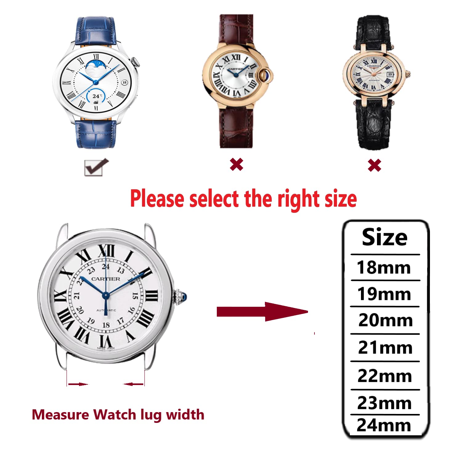 Moran Quick Release Leather Watch Band 20mm Compatible Garmin Vivoactive 3 VenuVenu sq2 plusVivomove HR Replacement Strap for Garmin Forerunner 245645 MusicInstinct 2S Fenix 7S6S5S plus