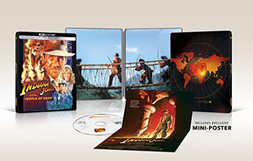 Indiana Jones and the Temple of Doom Limited-Edition Steelbook [4K UHD]