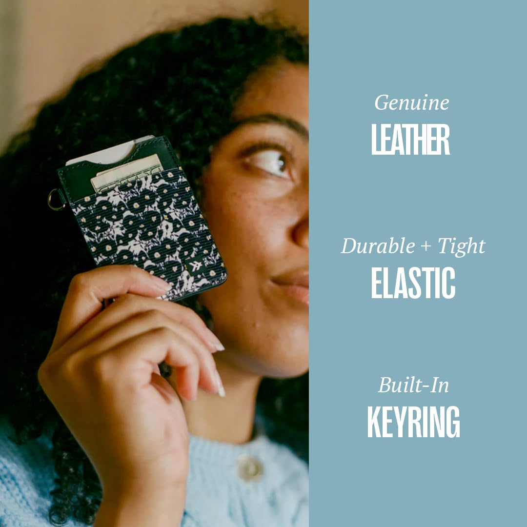 Thread Wallets Ultra Slim Minimalist Card Holder Wallet (Swell)