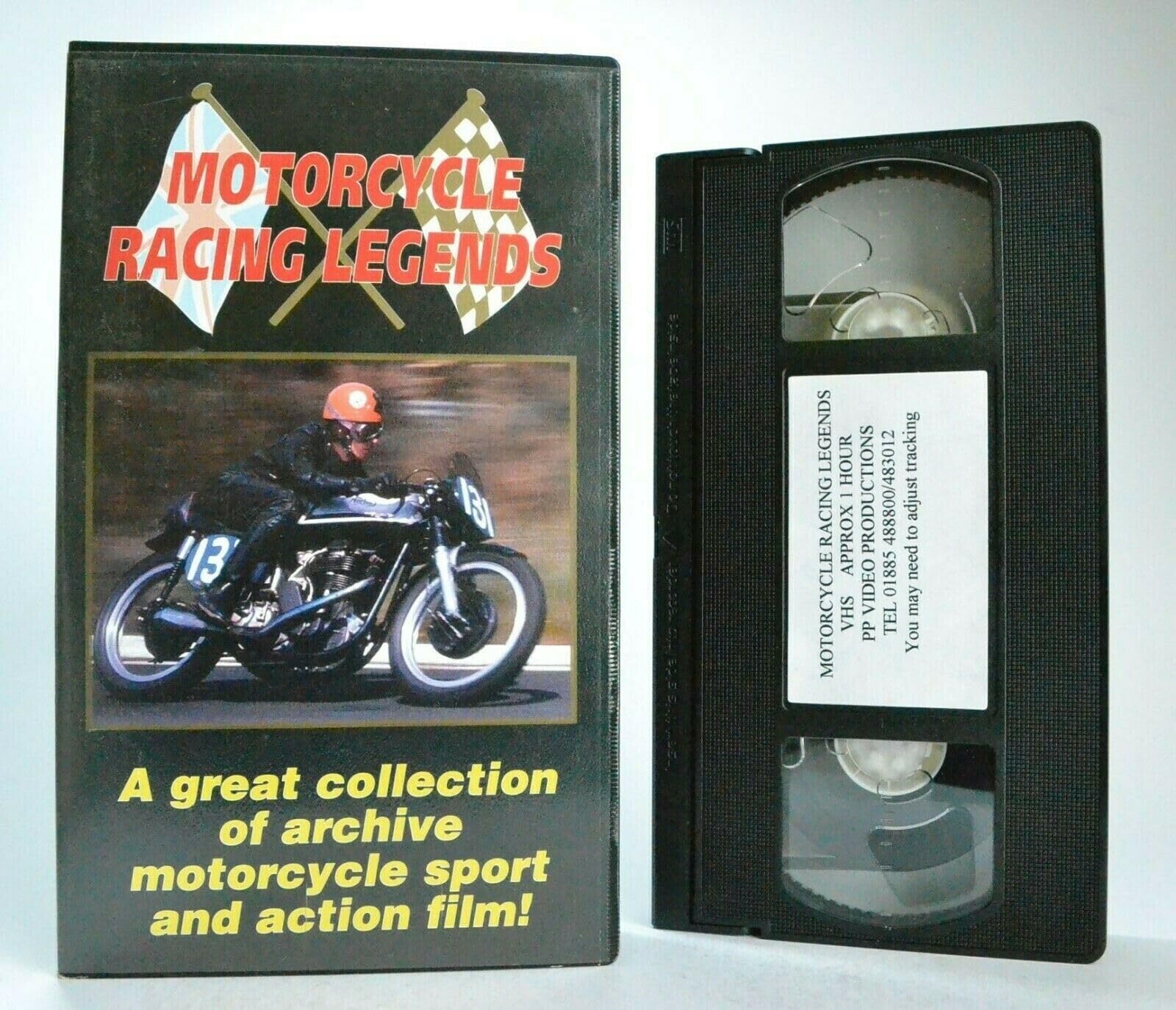 Motorcycle Racing Legends: Vintage Motorcycling Vol.1 - Motorsports - Pal VHS