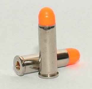 ST Action Pro Pack Of 10 Inert .38 Special Orange Safety Trainer Cartridge Dummy Ammunition Ammo Shell Rounds with Nickel Case