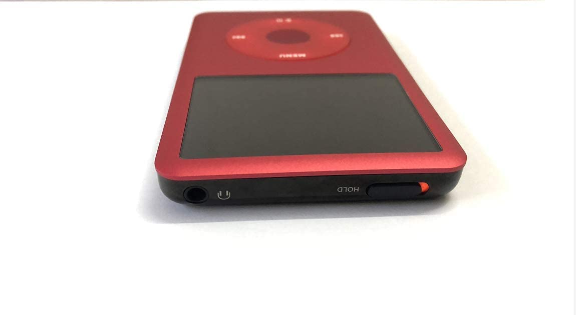 Custom 1TB SSD with 3000mAh Battery Upgraded Compatible for iPod Classic 7th Generation 1TB (RED)