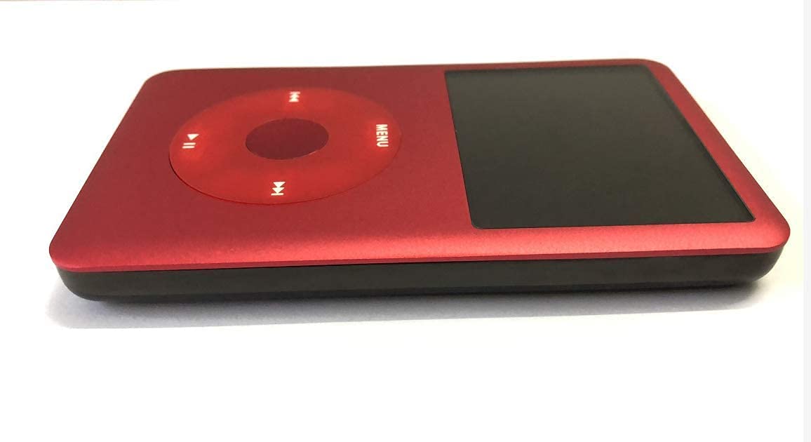 Custom 1TB SSD with 3000mAh Battery Upgraded Compatible for iPod Classic 7th Generation 1TB (RED)