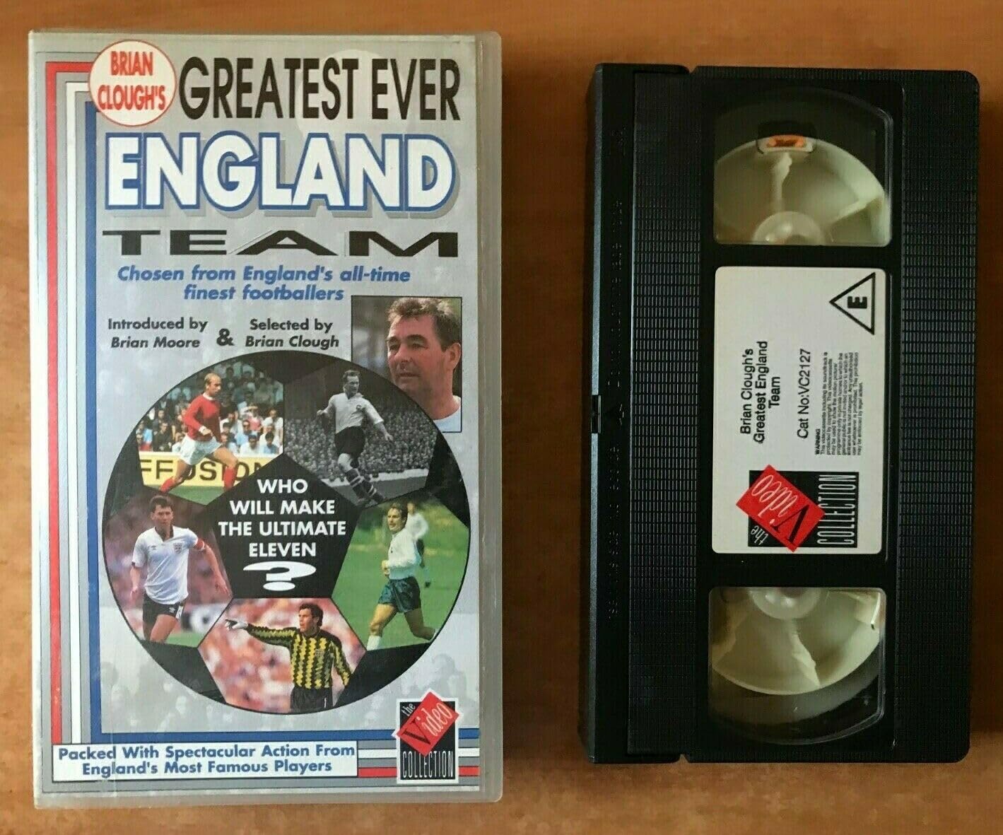 England Team: Greatest Ever; [Brian Clough] Football - Bobby More - Sports - VHS