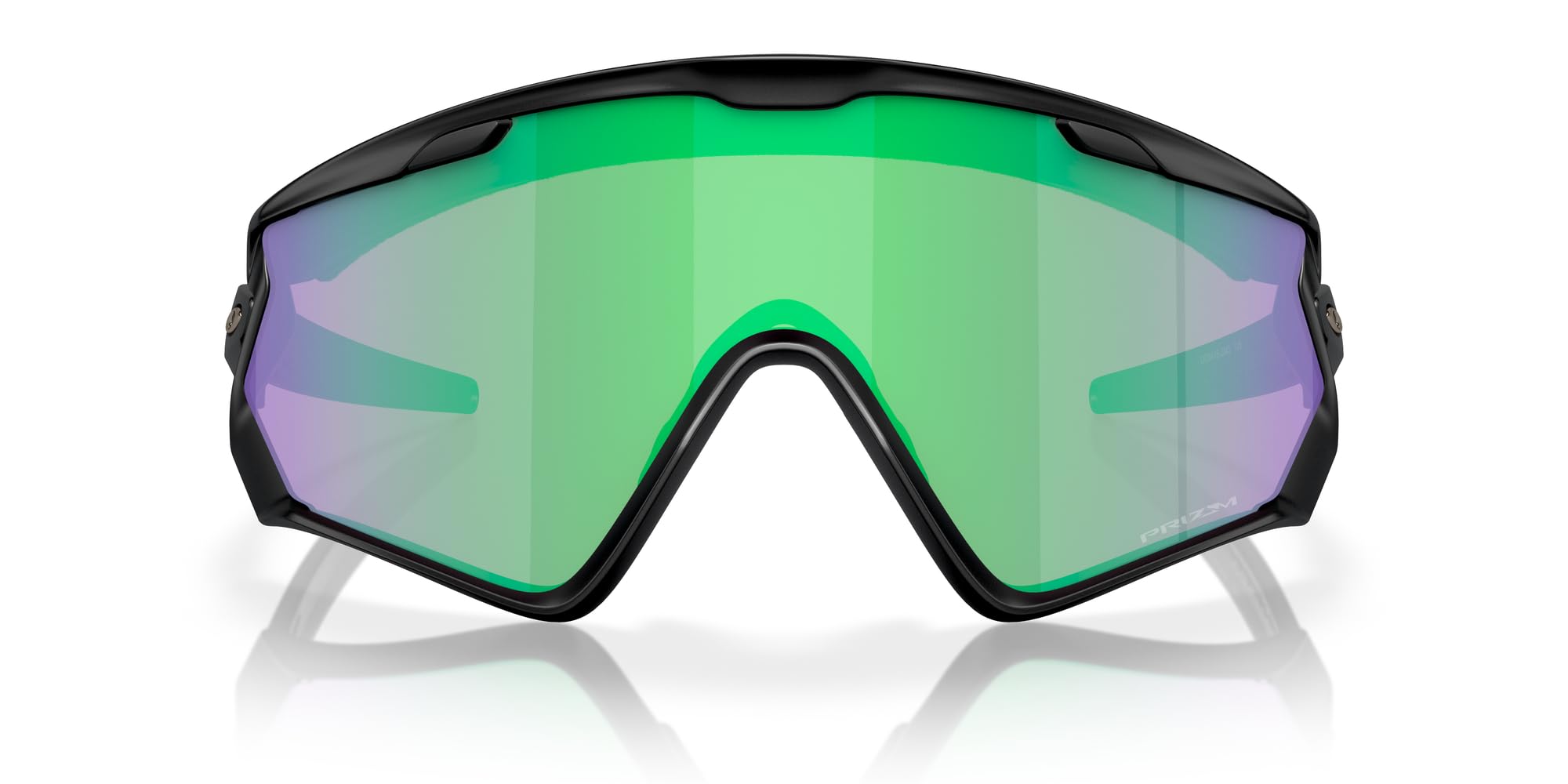 Oakley Men's Oo9418 Wind Jacket 2.0 Rectangular Sunglasses, Black, 45 mm
