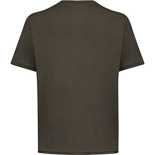 Oakley Men's Bark Short Sleeve Tee, New Dark Brush, Large