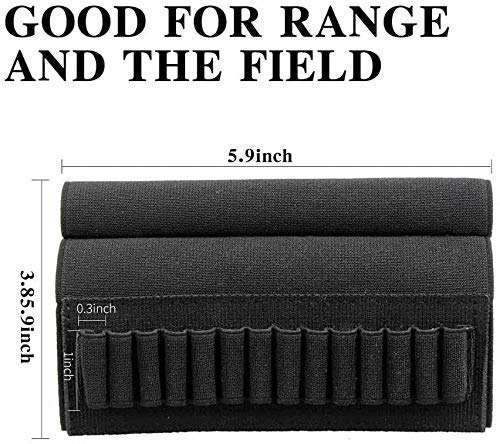 ACEXIER Ammo Holder Cartridge Shot Gun Shell Magazine for 5.56mm .22/.223.204 Gun Shell Holders Hunting Butt Holder 14 Round
